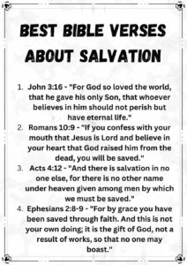 80+ Bible Verses About Salvation And Eternal Life - † ️️ Daily ...