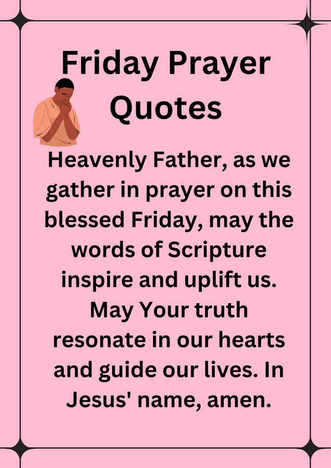 30+ Best Friday Prayer [Morning, Evening, Night] - † ️️ Daily Blessings ...