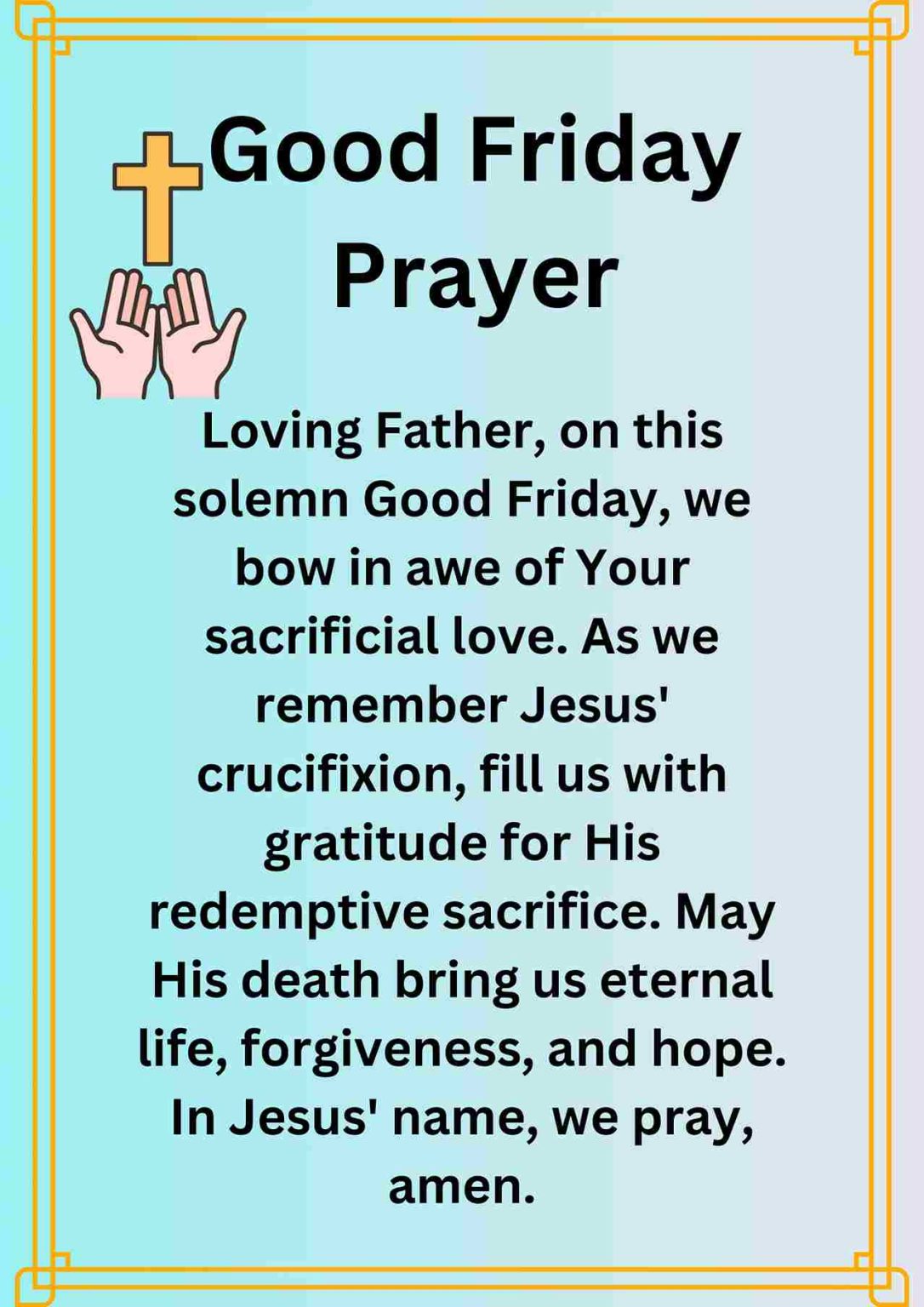 30+ Best Friday Prayer [Morning, Evening, Night] - † ️️ Daily Blessings ...
