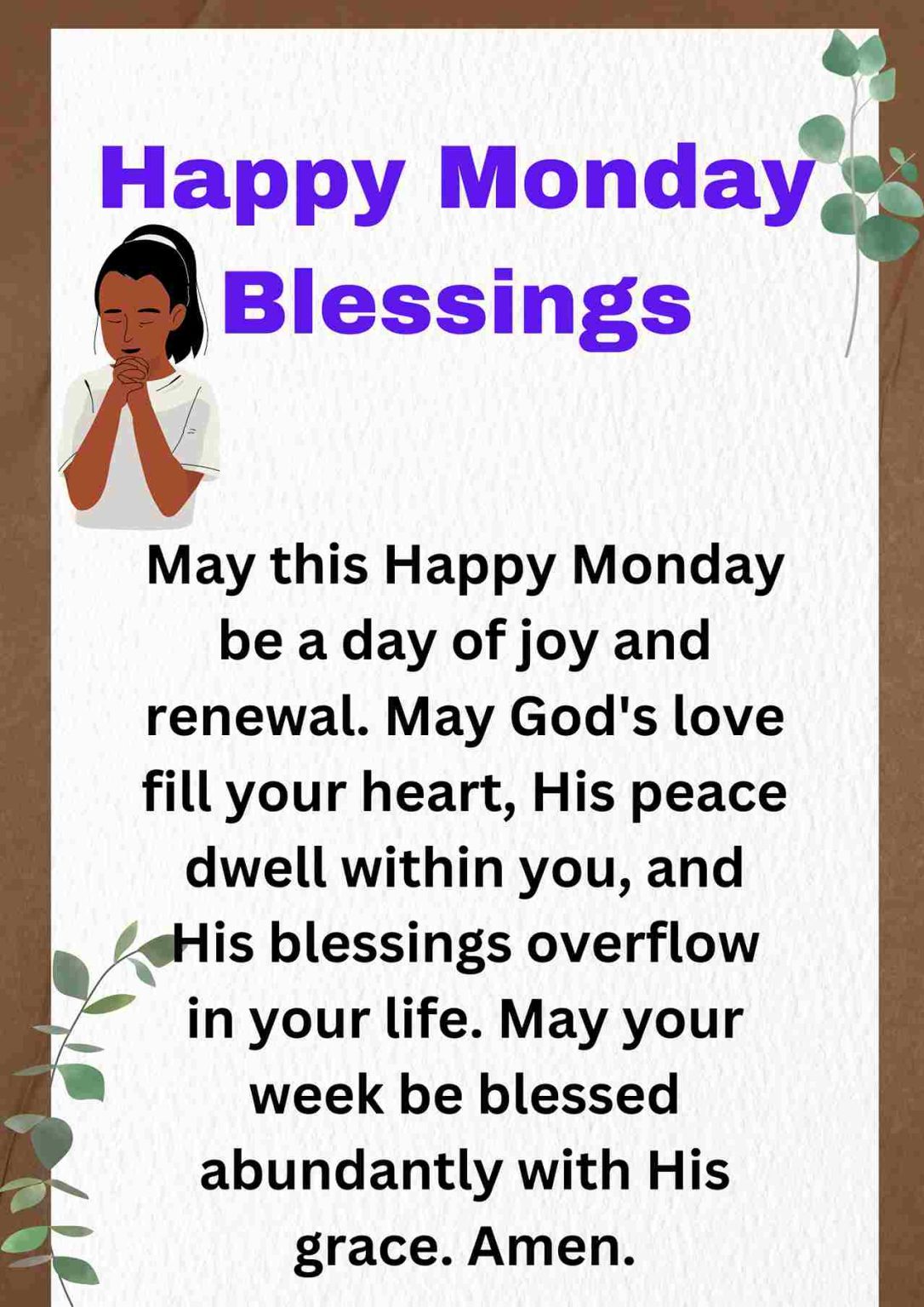 30+ Monday Blessings Quotes & Images [Monday Morning] - † ️️ Daily ...