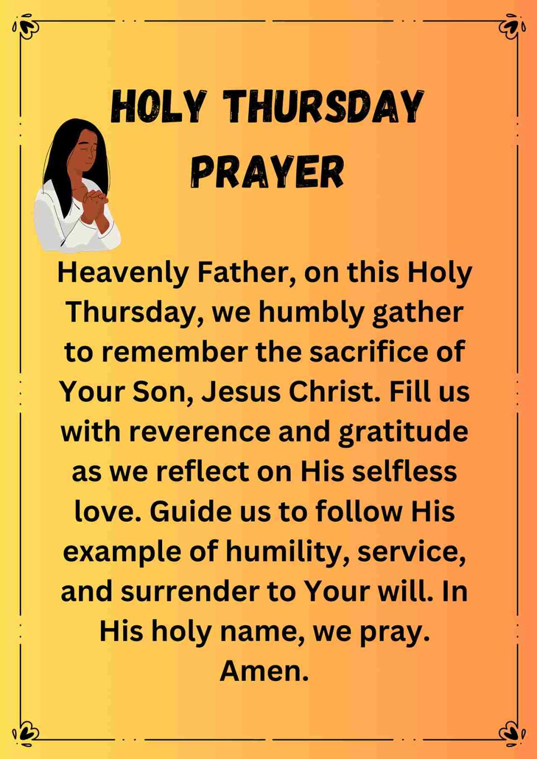 30+ Best Thursday Prayer [Morning, Evening, Night] - † ️️ Daily ...