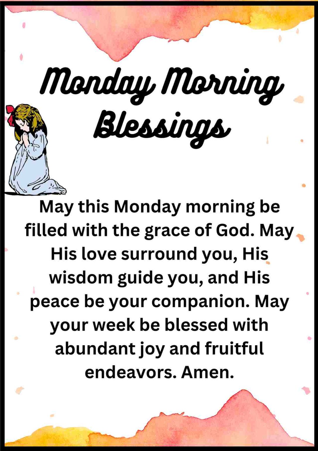 30+ Monday Blessings Quotes & Images [Monday Morning] - † ️️ Daily ...