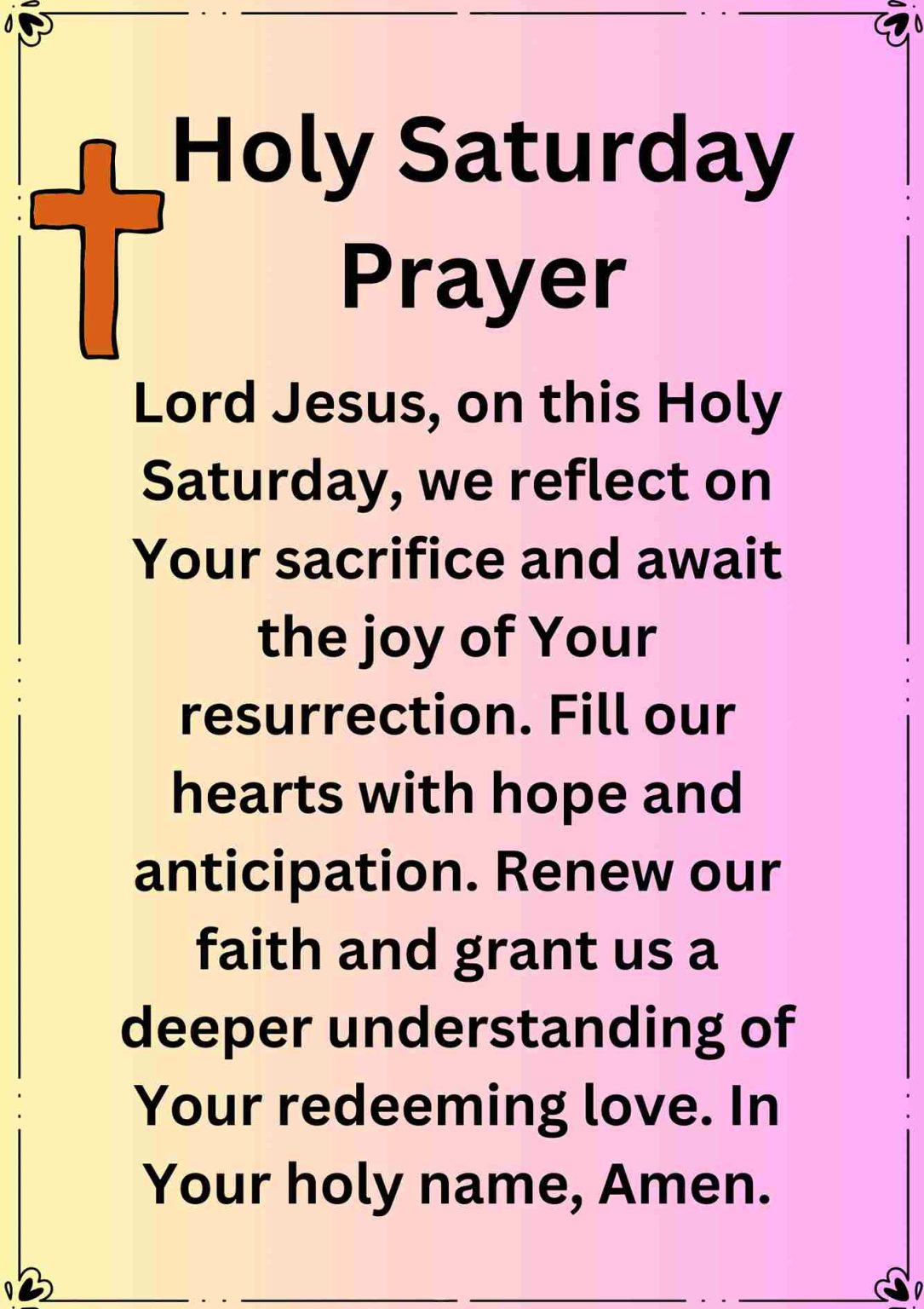 30+ Best Saturday Prayer [Morning, Evening, Night] - † ️️ Daily ...