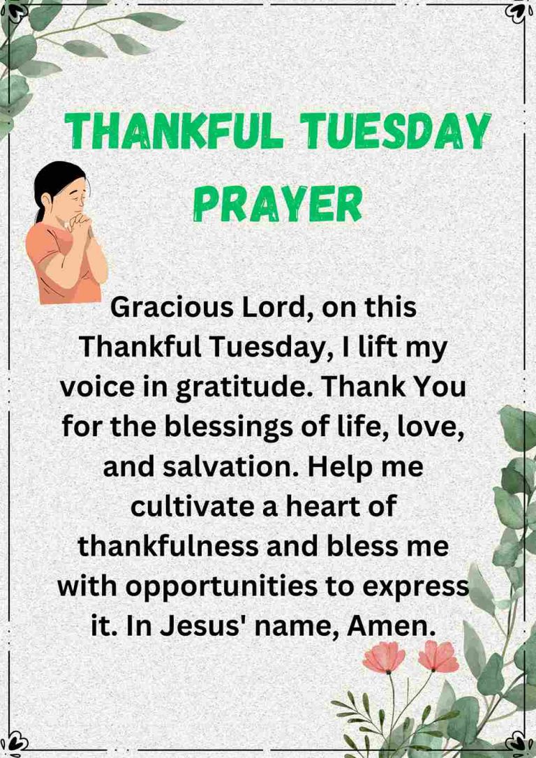 30+ Best Tuesday Prayer [Morning, Evening, Night] - † ️️ Daily ...