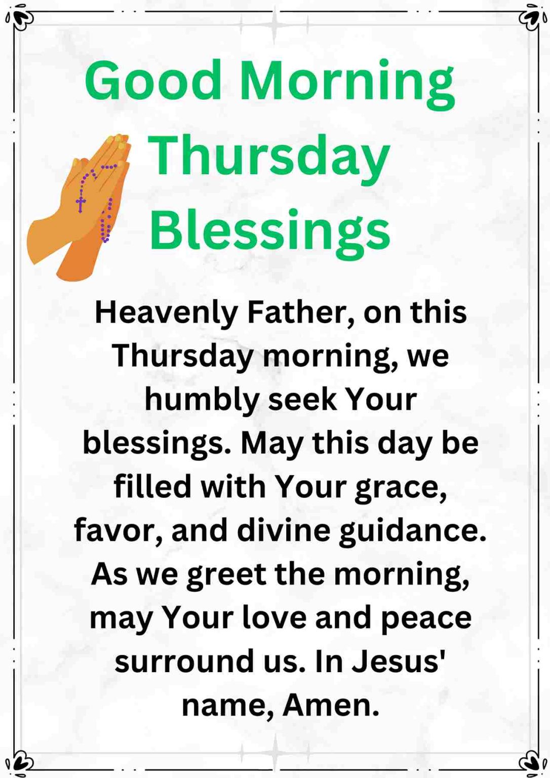30+ Thursday Blessings Quotes & Images [Thursday Morning] - † ️️ Daily ...