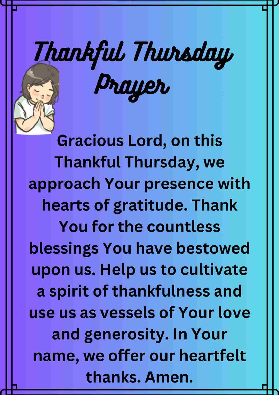 30+ Best Thursday Prayer [Morning, Evening, Night] - † ️️ Daily ...