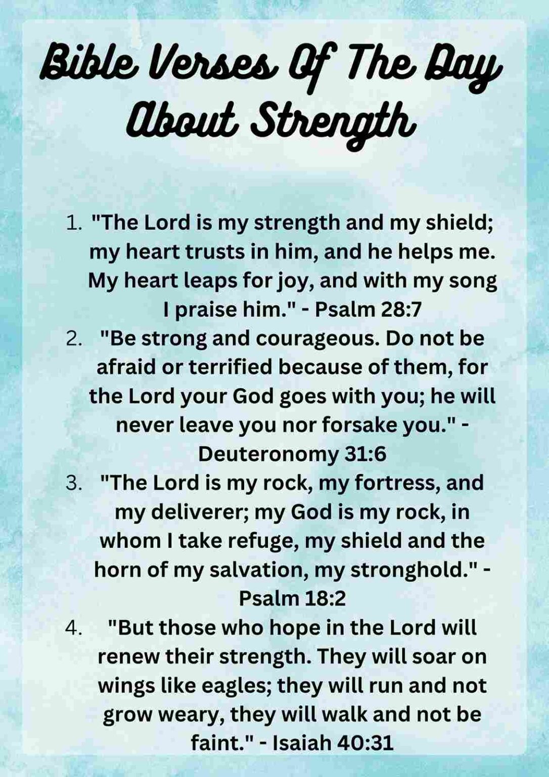 200+ Bible Verses Of The Day [Daily Scripture Reading] - † ️️ Daily Blessings Prayer ️