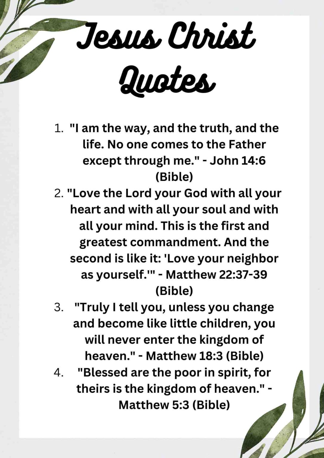 230+ Jesus Quotes [Inspirational, Life Changing] - † ️️ Daily Blessings ...