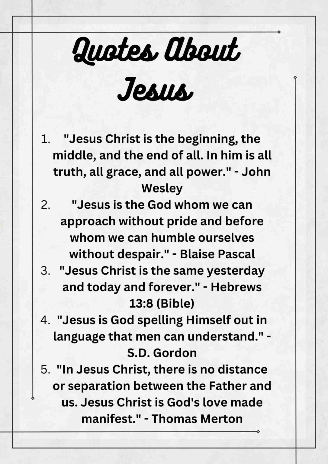 230+ Jesus Quotes [Inspirational, Life Changing] - † ️️ Daily Blessings ...