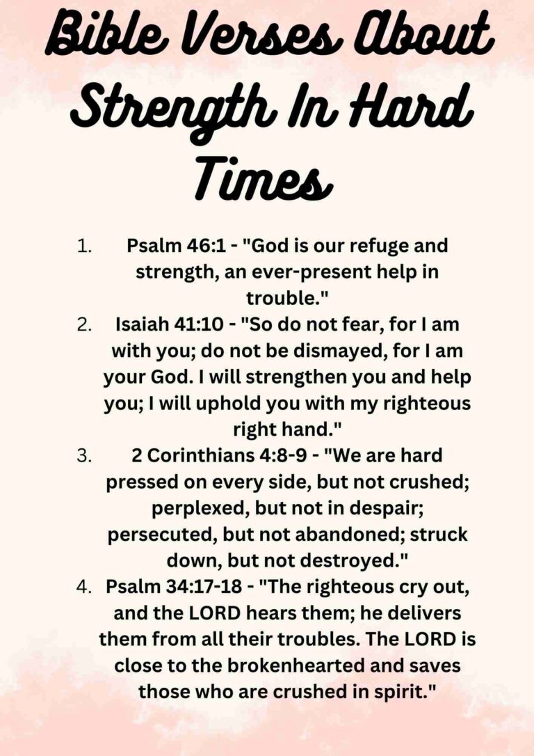 120+ Bible Verses About Strength [Best Scriptures] - † ️️ Daily ...