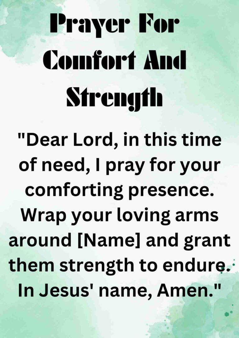 60+ Prayer For Strength [In Difficult Time, Healing, Hope] - † ️️ Daily ...