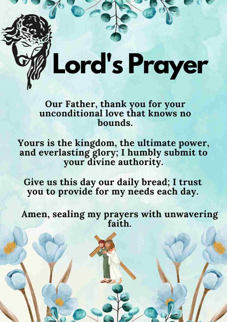 150+ The Lord's Prayer [Our Father Prayer] - † ️️ Daily Blessings Prayer ️