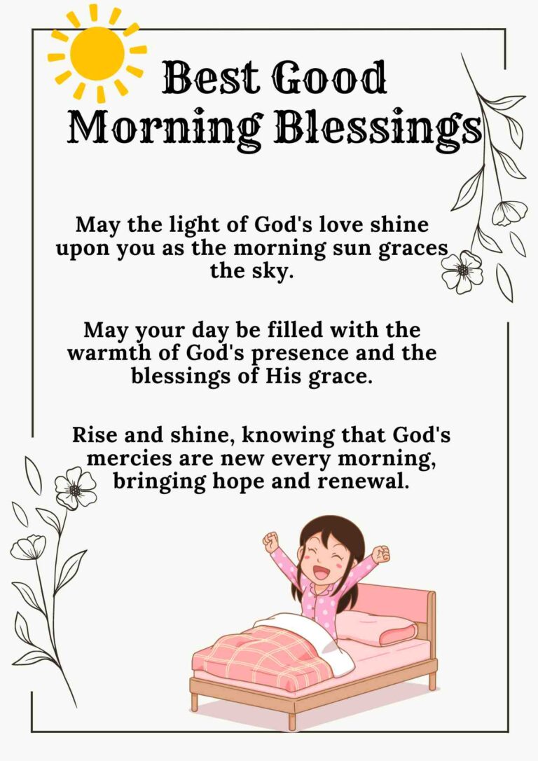 150+ Good Morning Blessings [Bless Your Day] - † ️️ Daily Blessings ...