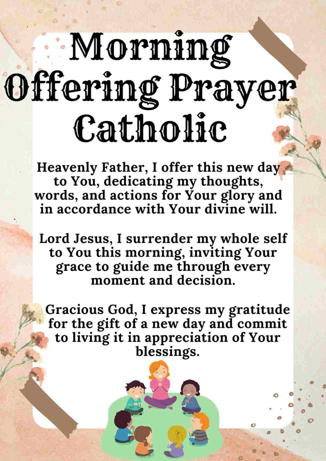 100+ Morning Offering Prayer [Today, For Everyone] - † ️️ Daily ...