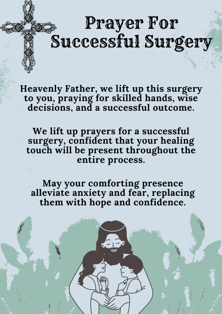 150+ Prayer For Surgery [Prayer For Successful Surgery] - † ️️ Daily ...