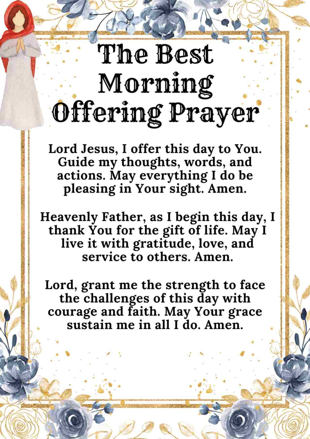 100+ Morning Offering Prayer [Today, For Everyone] - † ️️ Daily ...