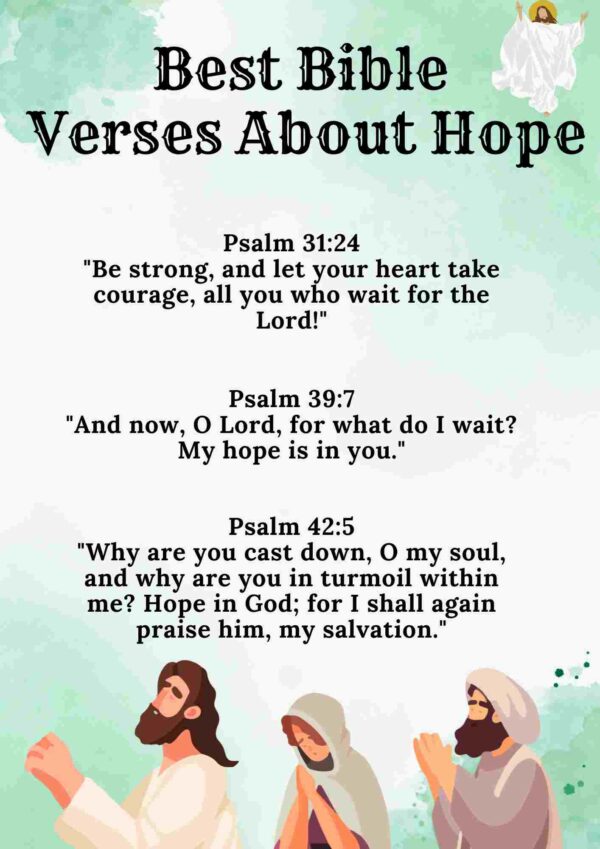 100+ Best Bible Verses About Hope [Faith, Love] - † ️️ Daily Blessings ...