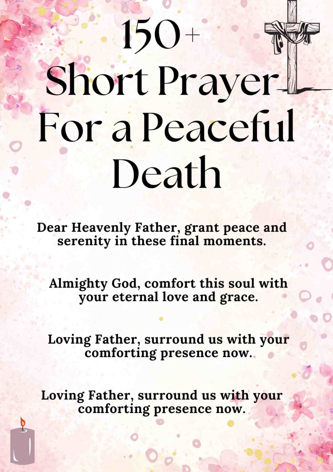 150+ Short Prayer For a Peaceful Death [Dying] - † ️️ Daily Blessings ...