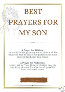 50 Prayers For My Son [Struggling, Health, Future, Healing] - † ️️ ...
