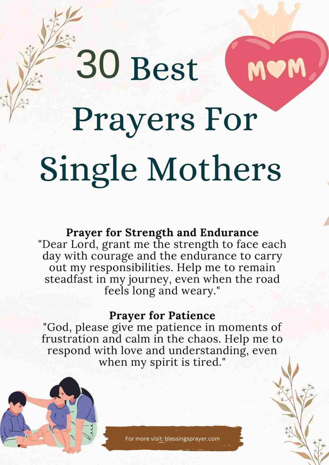 30 Prayers For Single Mothers [Life Changing] - † ️️ Daily Blessings Prayer ️
