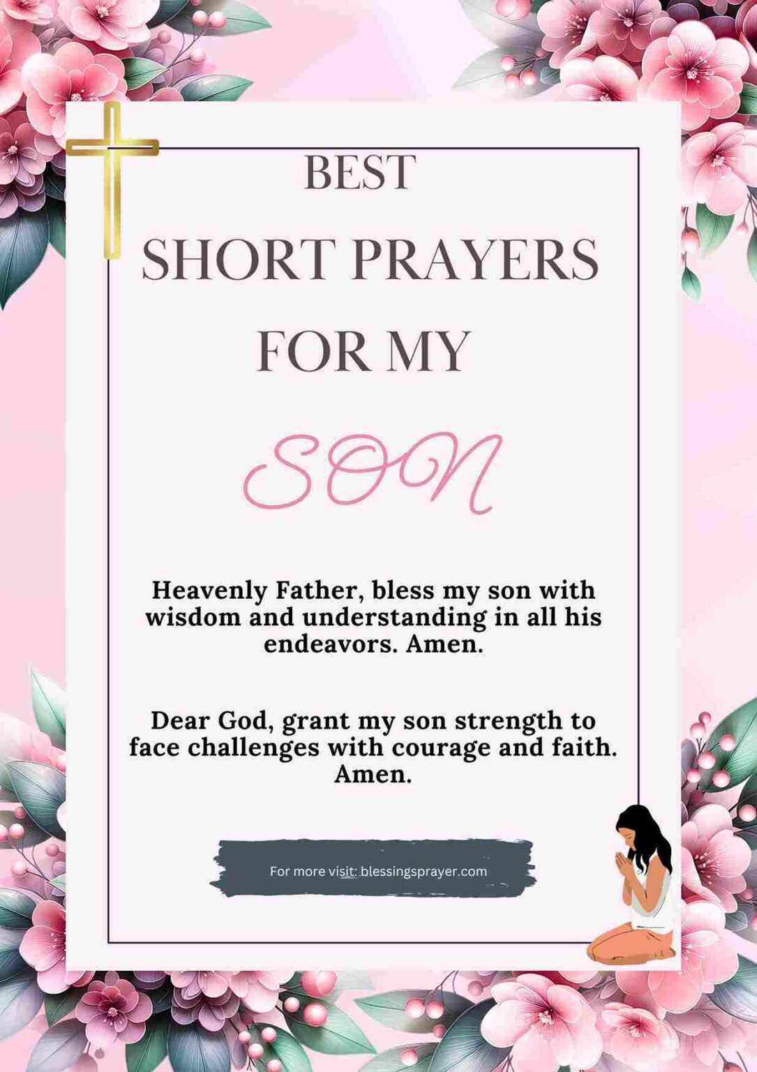 30 Short Prayers For My Son [Healing, Protection] - † ️️ Daily ...