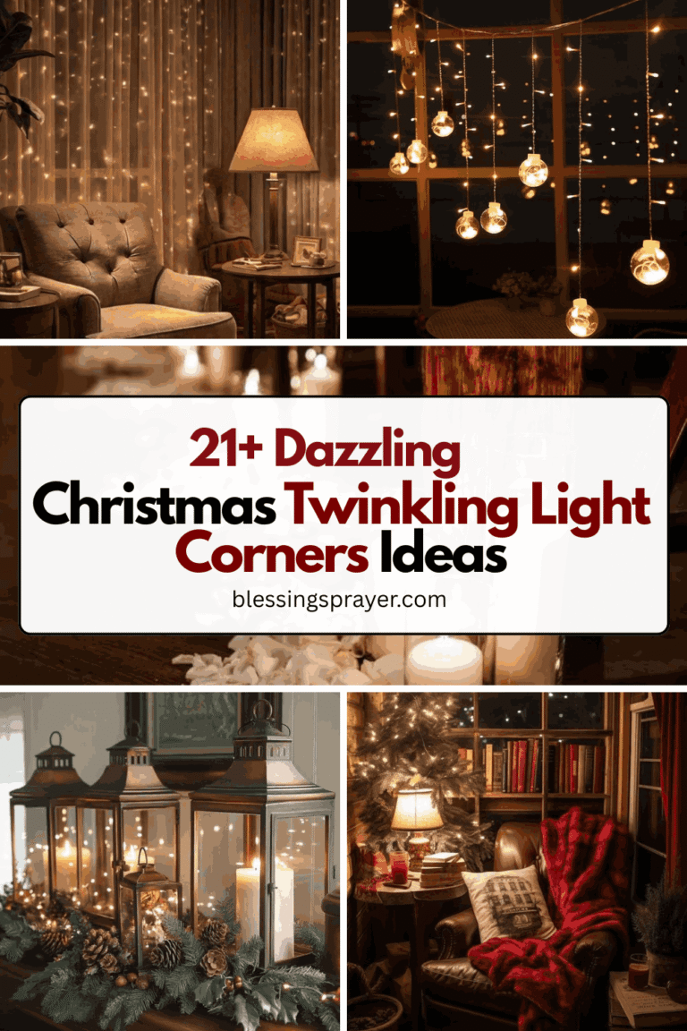 21+ Dazzling Christmas Twinkling Light Corners Ideas - † ️️ Daily ...