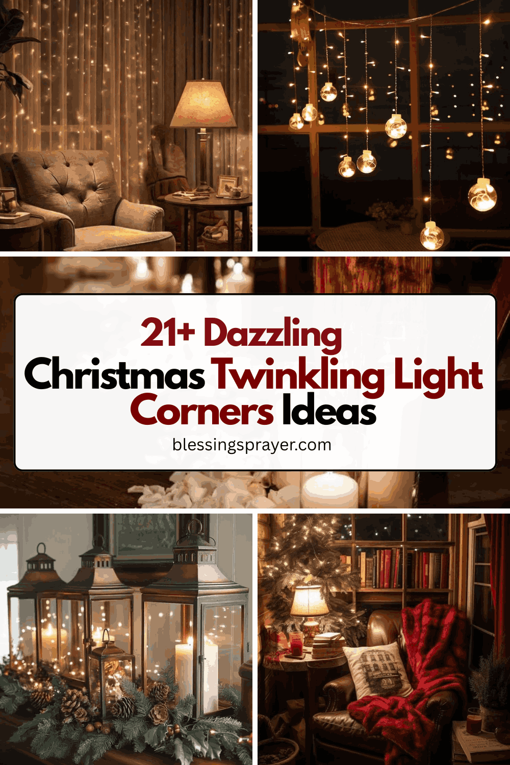 21+ Dazzling Christmas Twinkling Light Corners Ideas - † ️️ Daily ...