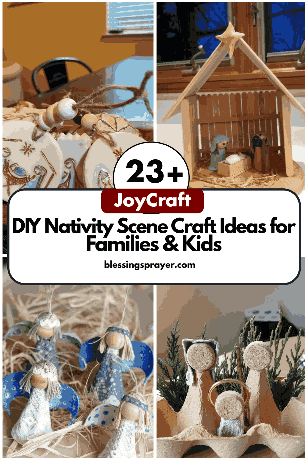23+ JoyCraft DIY Nativity Scene Craft Ideas for Families & Kids - † ️️ ...