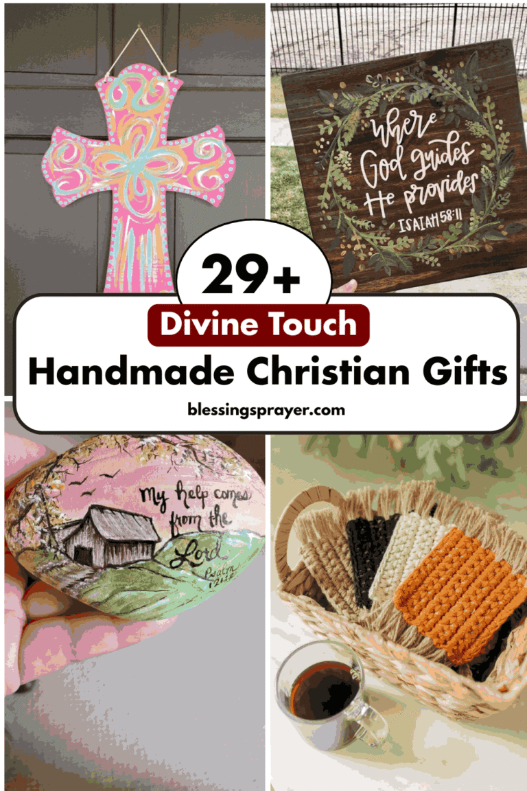 29+ Divine Touch Handmade Christian Gifts - † ️️ Daily Blessings Prayer ️
