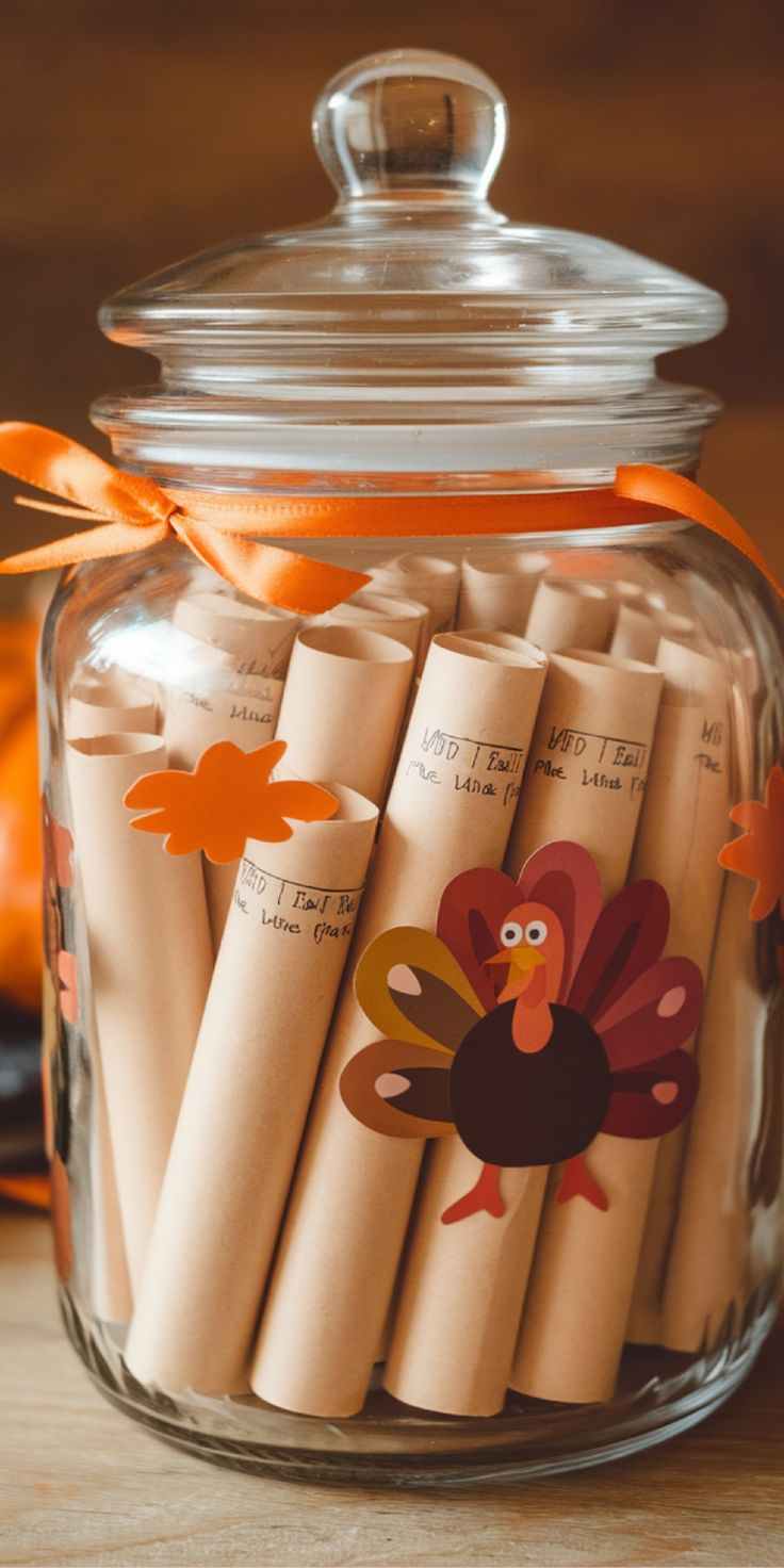 31+ Faithful Thanksgiving gratitude jars & cards ideas - † ️️ Daily ...