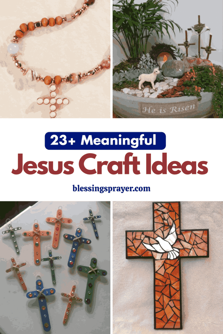 23+ Meaningful Jesus Craft Ideas - † ️️ Daily Blessings Prayer ️