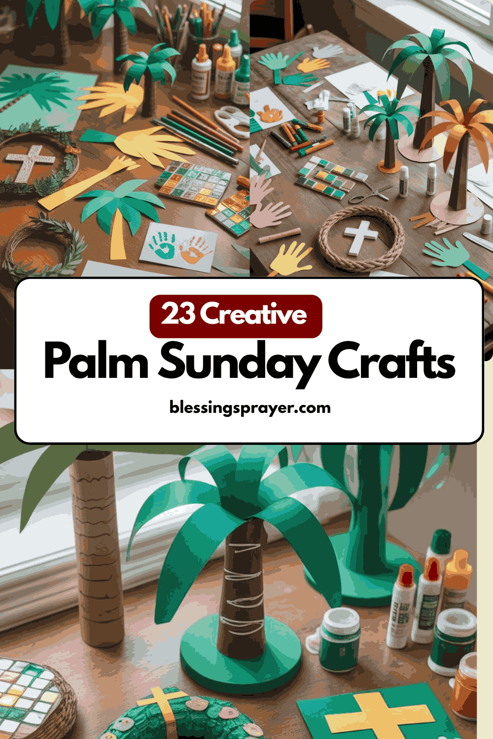23 Creative Palm Sunday Crafts - † ️️ Daily Blessings Prayer ️