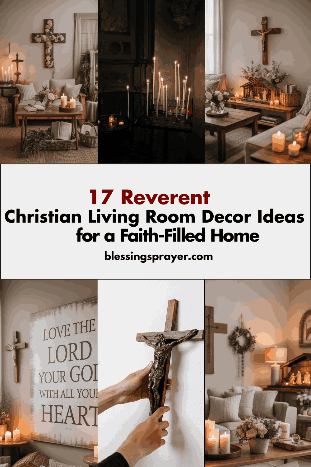 17 Reverent Christian Living Room Decor Ideas for a Faith-Filled Home ...