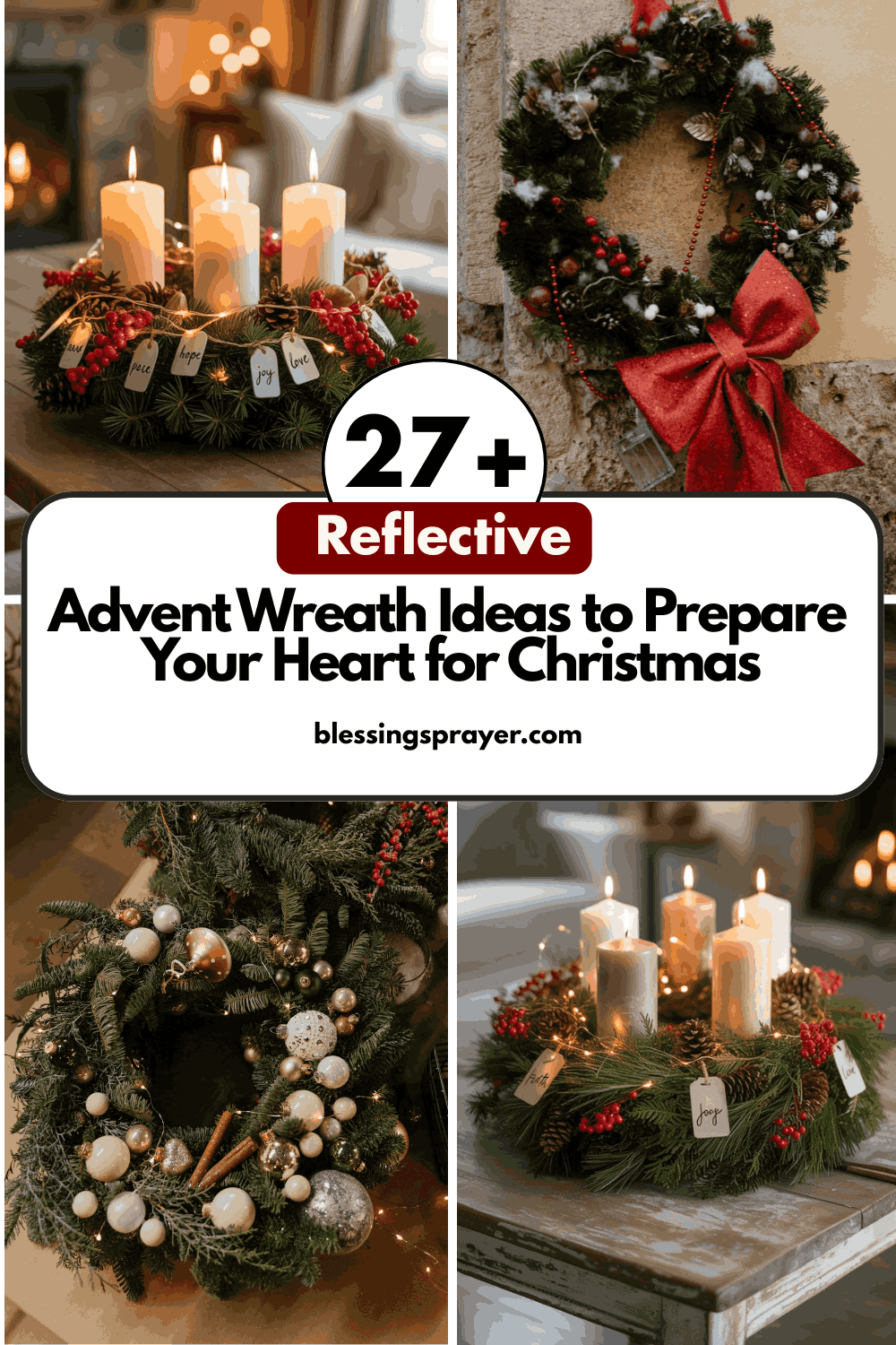 27 Reflective Advent Wreath Ideas to Prepare Your Heart for Christmas ...