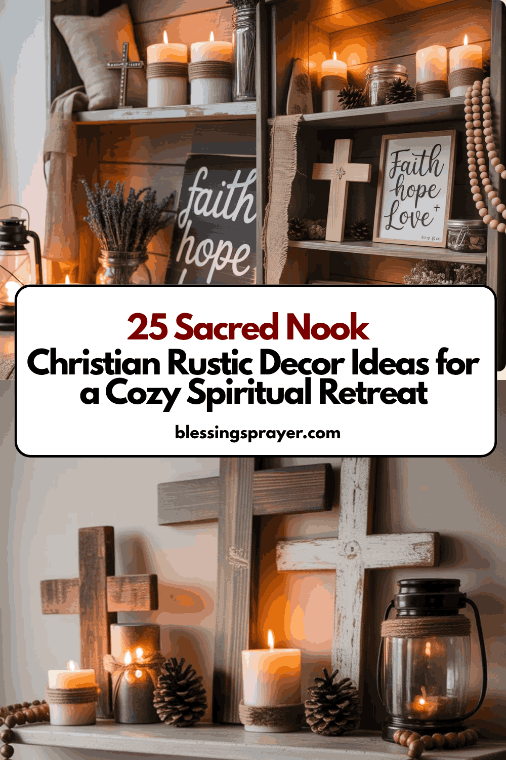 25 Sacred Nook Christian Rustic Decor Ideas for a Cozy Spiritual ...