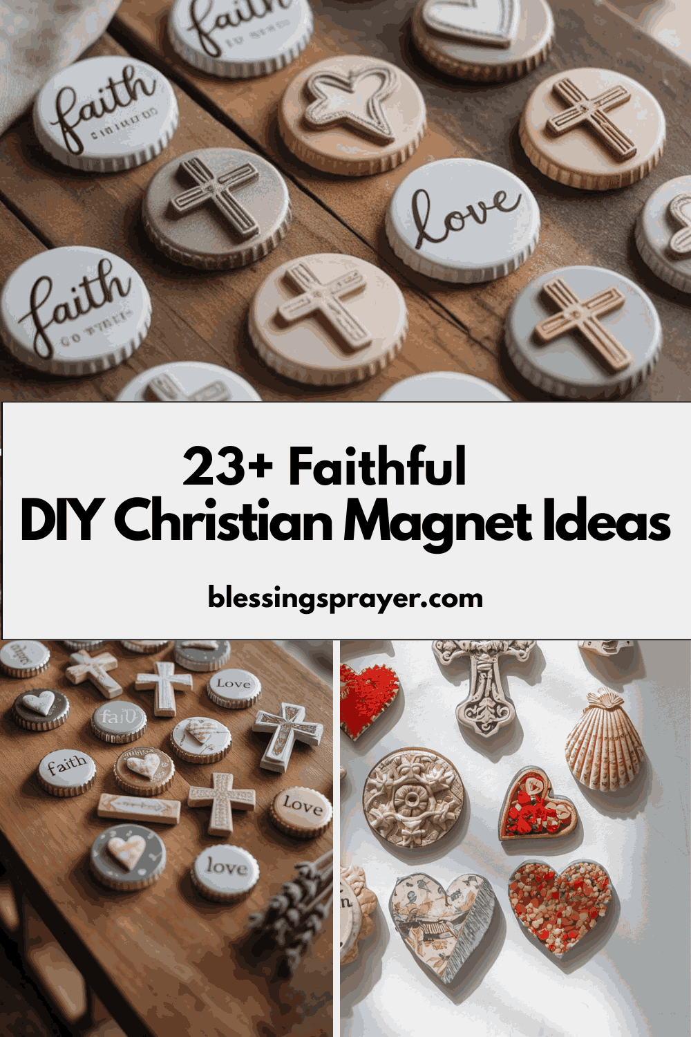 23+ Faithful DIY Christian Magnet Ideas - † ️️ Daily Blessings Prayer ️