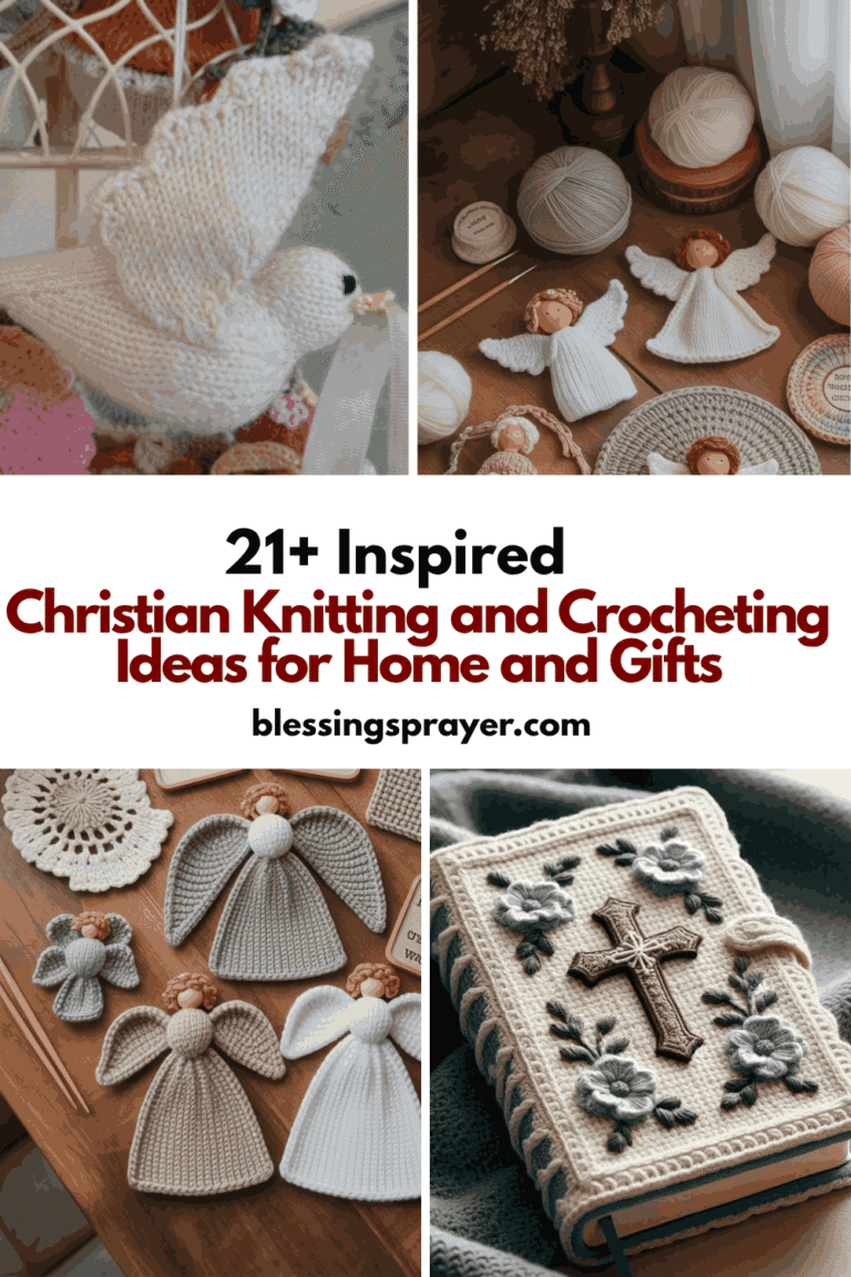 21+ Inspired Christian Knitting and Crocheting Ideas for Home and Gifts ...