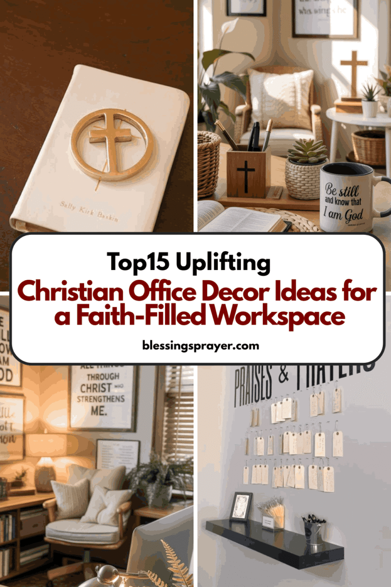 Top15 Uplifting Christian Office Decor Ideas for a Faith-Filled ...
