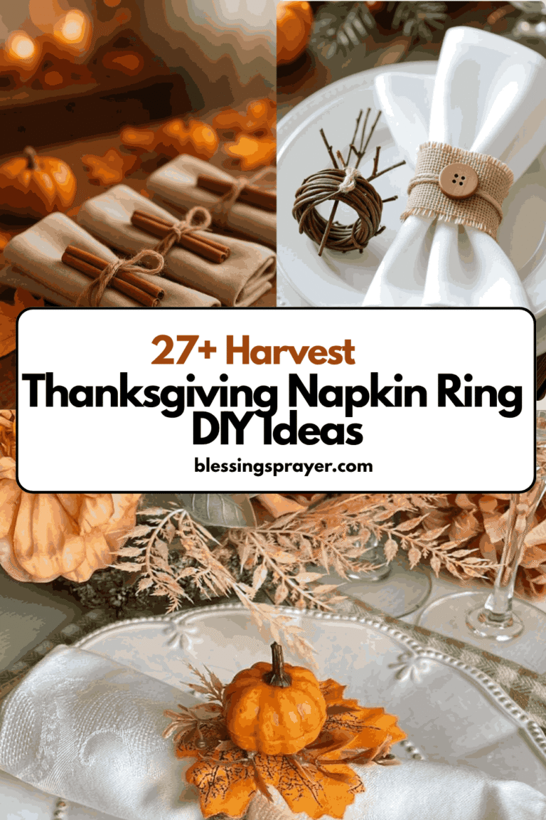 27+ Harvest Thanksgiving Napkin Ring DIY Ideas - † ️️ Daily Blessings ...