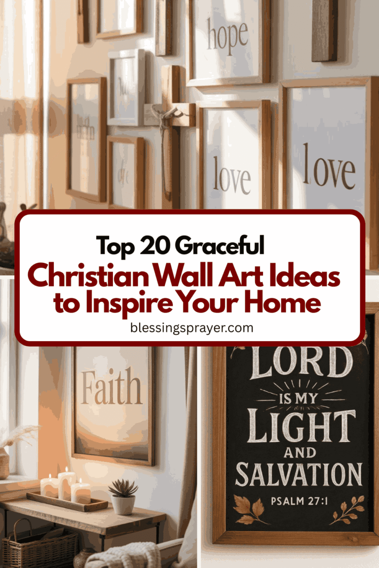 Top 20 Graceful Christian Wall Art Ideas to Inspire Your Home - † ️️ ...