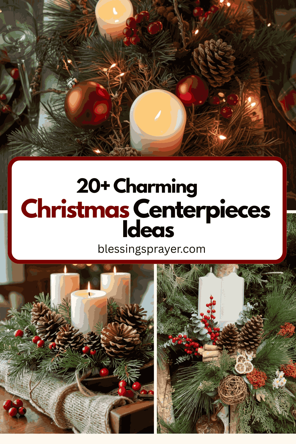 20+ Charming Christmas Centerpieces Ideas - † ️️ Daily Blessings Prayer ️