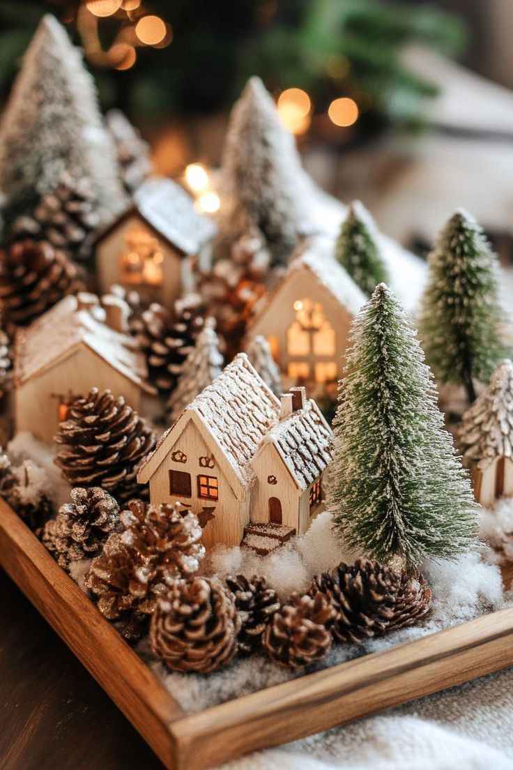25 Festive Miniature Christmas Scene Craft Ideas - † ️️ Daily Blessings ...