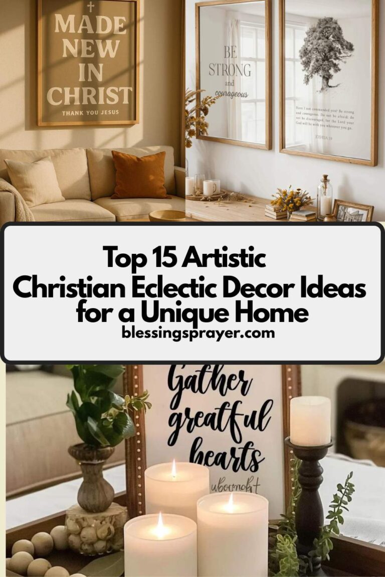 Top 15 Artistic Christian Eclectic Decor Ideas for a Unique Home - † ️️ ...