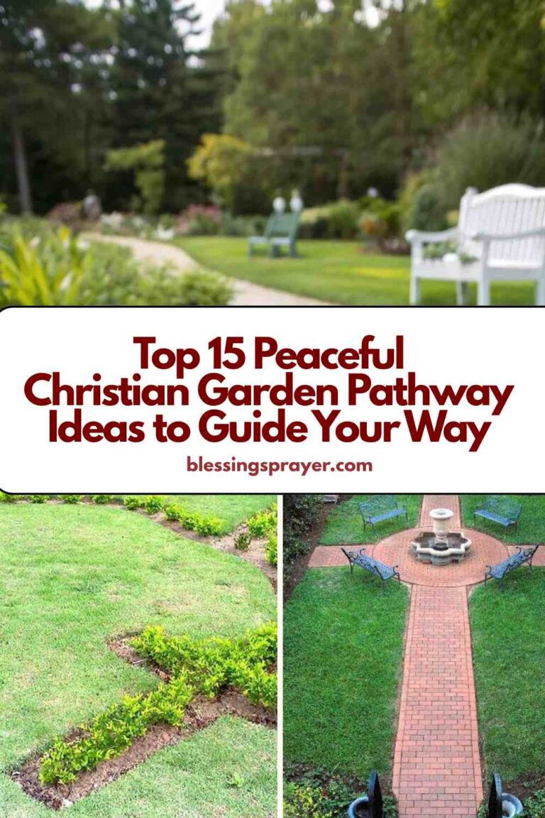 Top 15 Peaceful Christian Garden Pathway Ideas to Guide Your Way - † ️️ ...