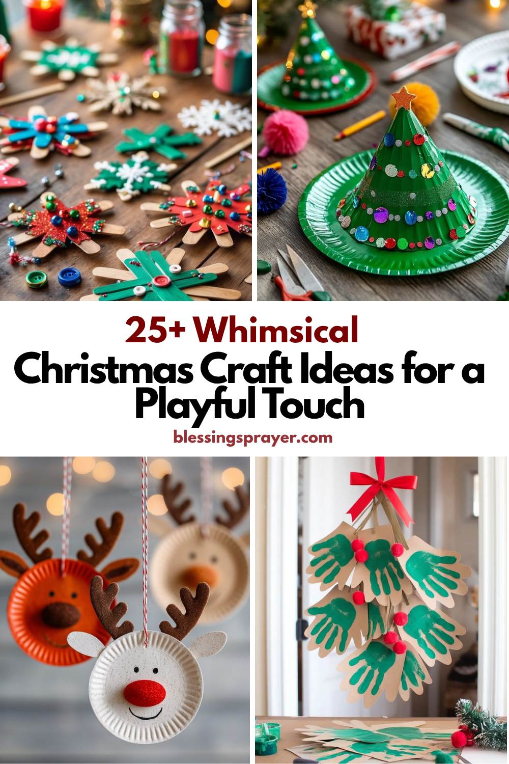 25+ Whimsical Christmas Craft Ideas for a Playful Touch - † ️️ Daily ...