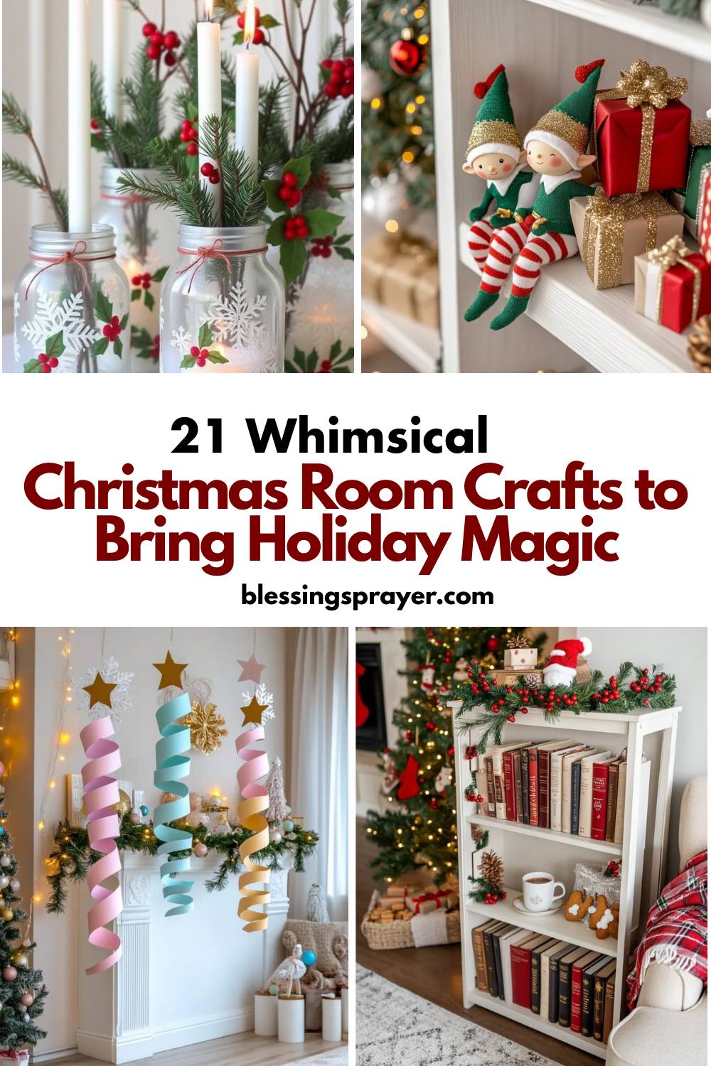 21 Whimsical Christmas Room Crafts to Bring Holiday Magic - † ️️ Daily ...