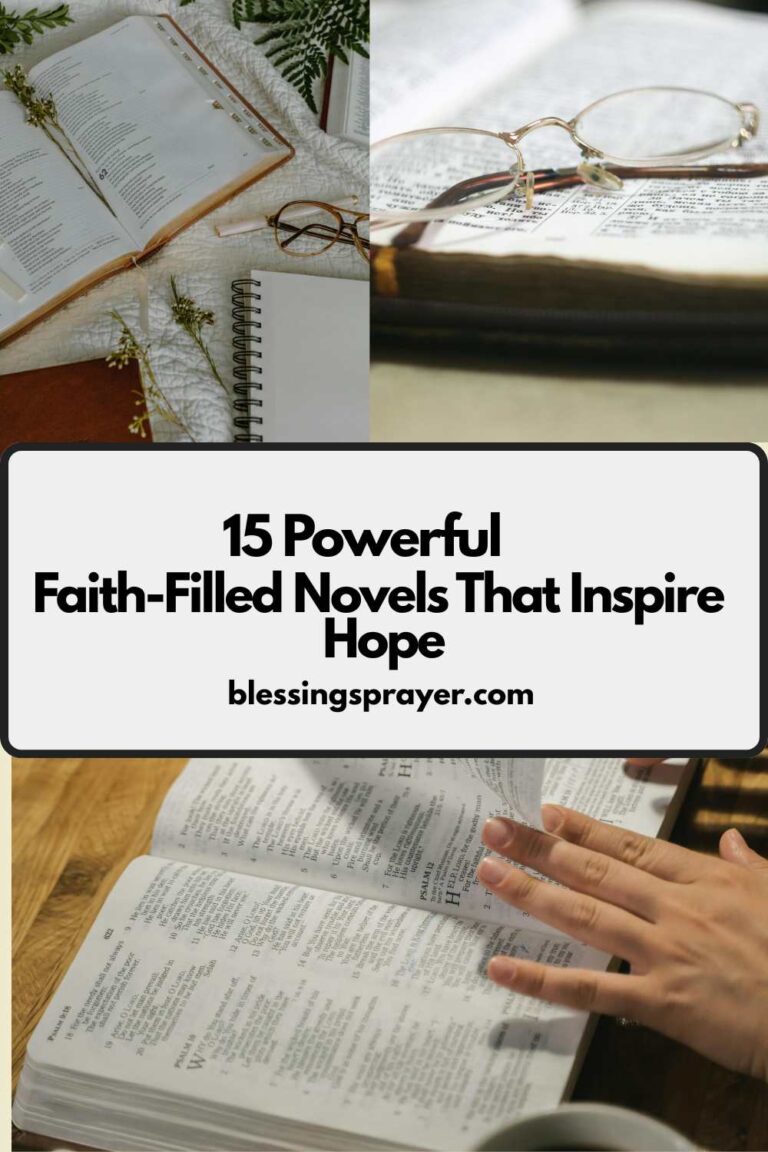 15 Powerful Faith-Filled Novels That Inspire Hope - † ️️ Daily ...