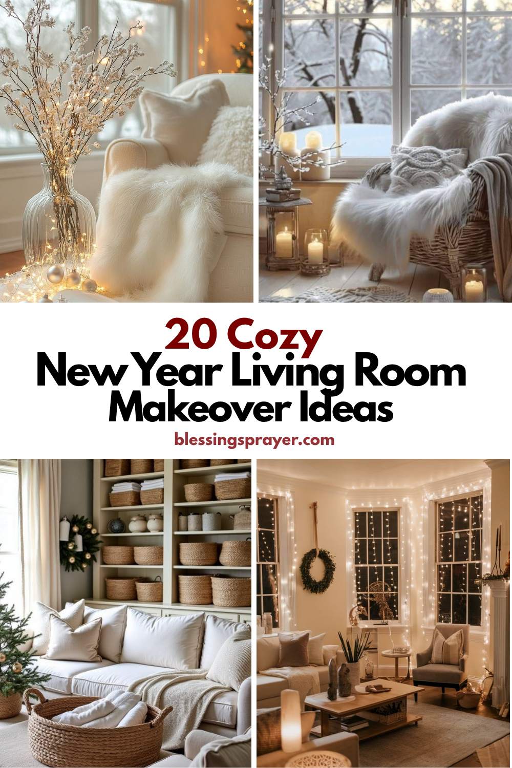 20 Cozy New Year Living Room Makeover Ideas - † ️️ Daily Blessings Prayer ️