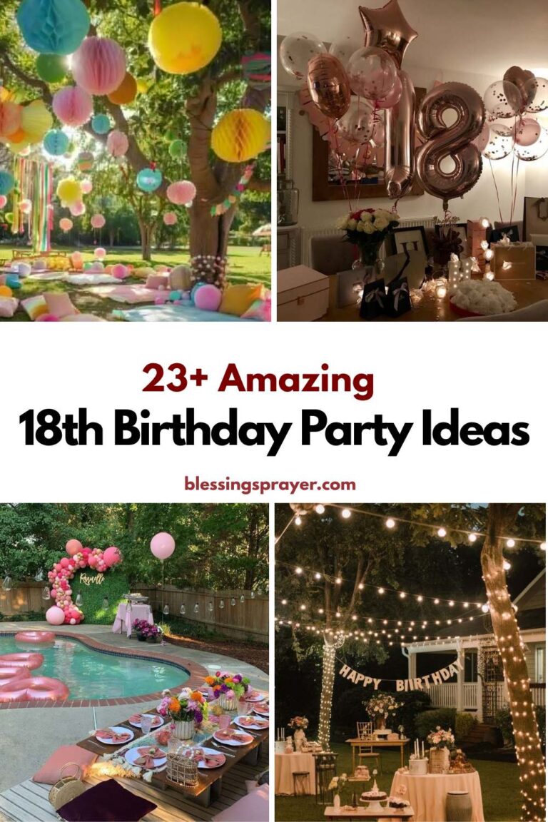 23+ Amazing 18th Birthday Party Ideas - † ️️ Daily Blessings Prayer ️