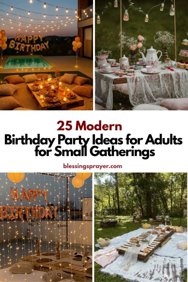 25 Modern Birthday Party Ideas for Adults for Small Gatherings - † ️️ ...
